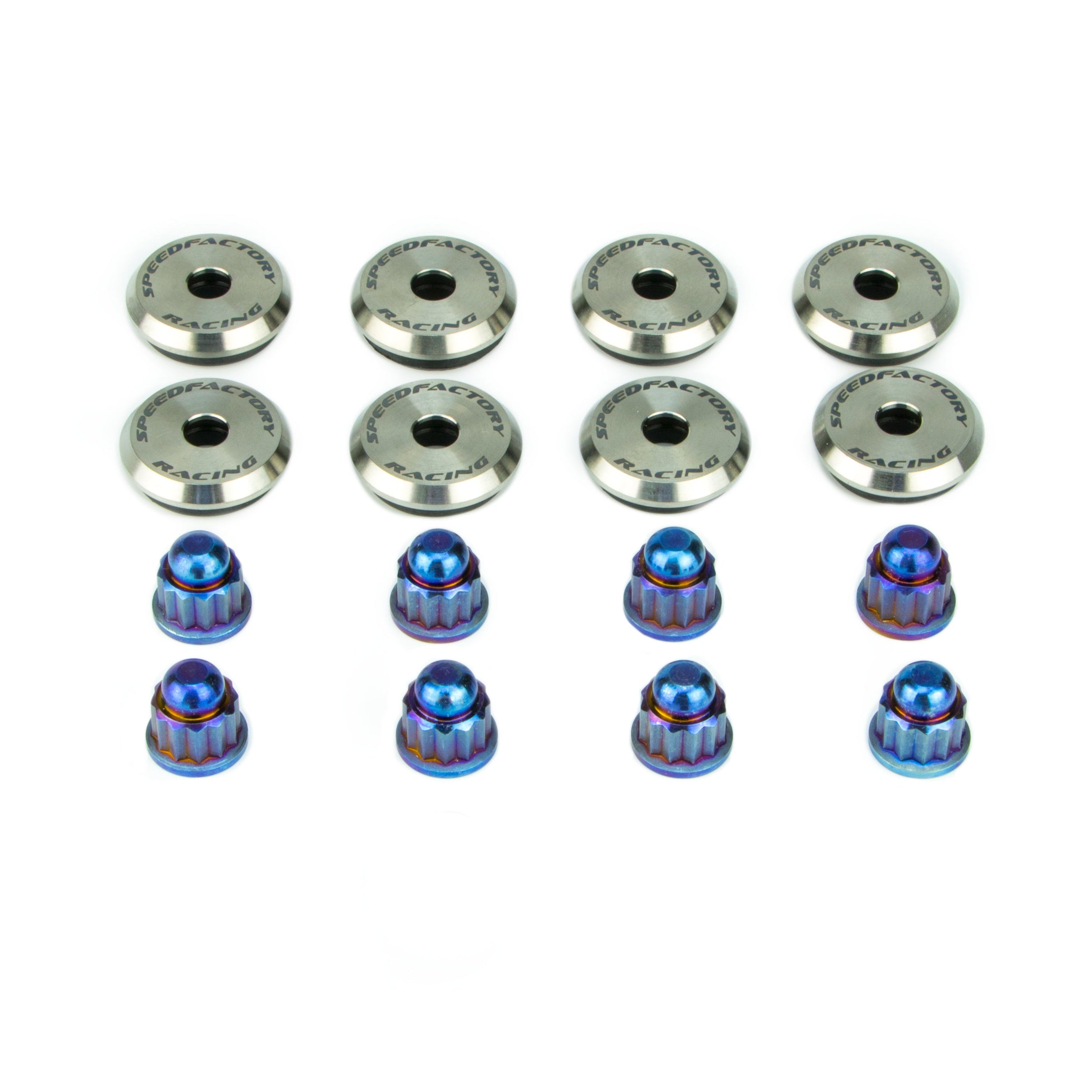 SpeedFactory Racing H-Series VTEC Titanium Valve Cover Hardware Kit ...