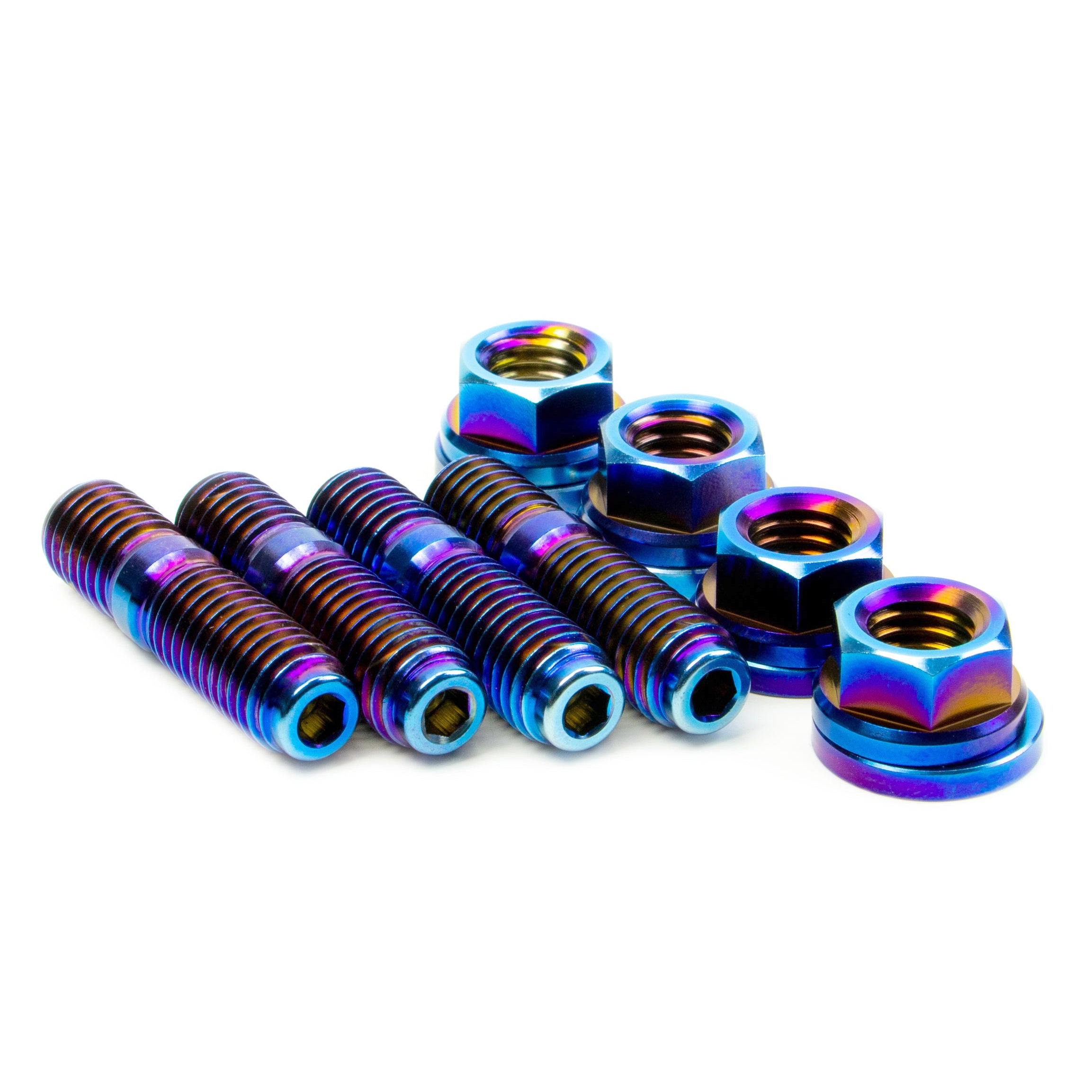 SpeedFactory Racing Titanium Turbo to Manifold Stud Kit – 4pc – DRAG ...