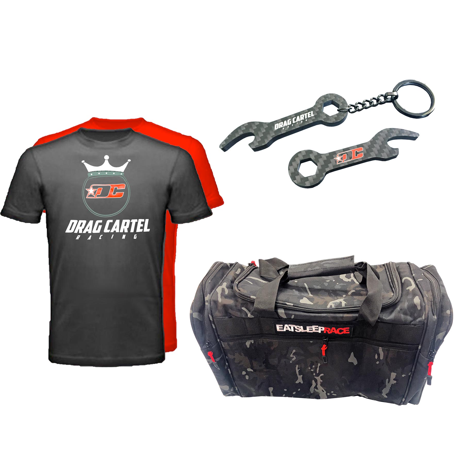 Duffle Bag, Key Chain, and OG T Shirt Combo – DRAG CARTEL IND.