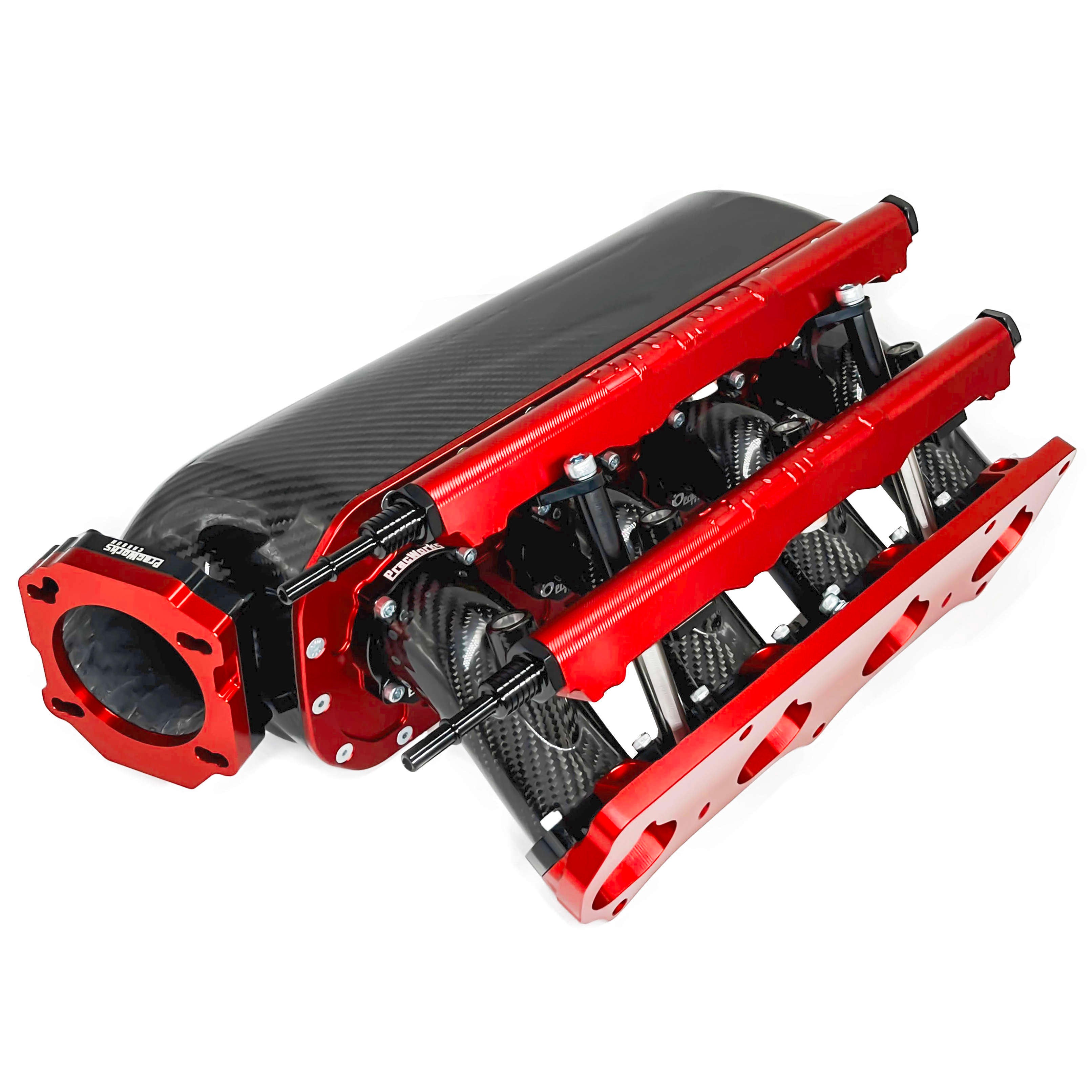 K-SERIES CARBON FIBER DUAL "8" INJECTOR INTAKE MANIFOLD 20° PLENUM ...